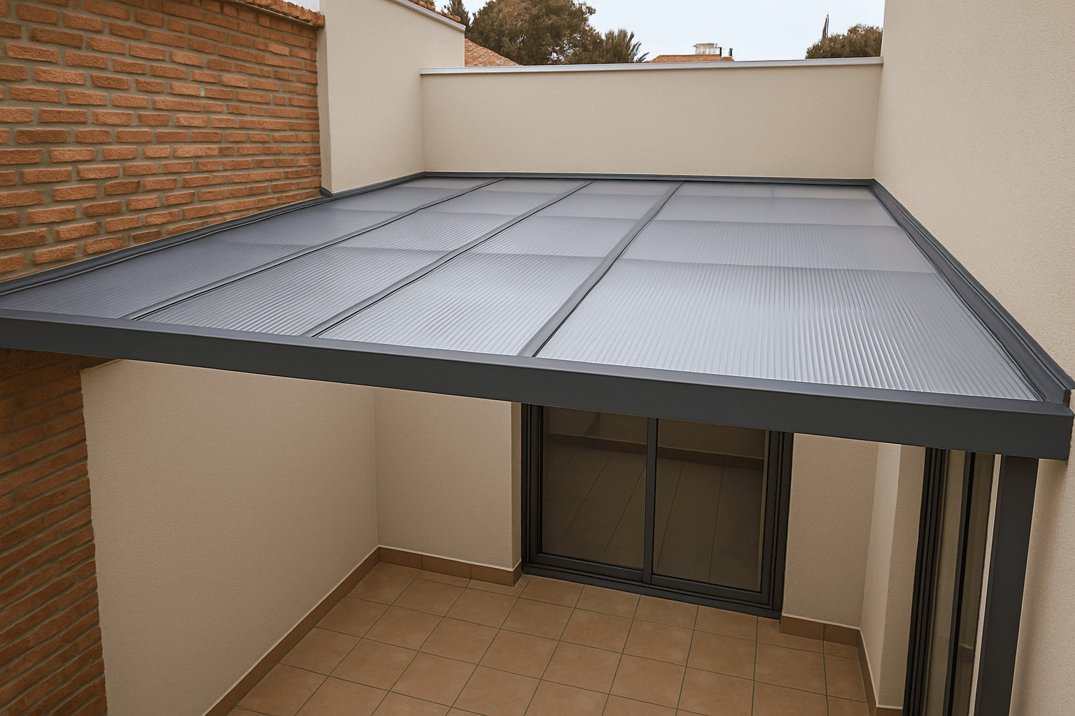 Ventajas de instalar techos de policarbonato en terrazas modernas ...